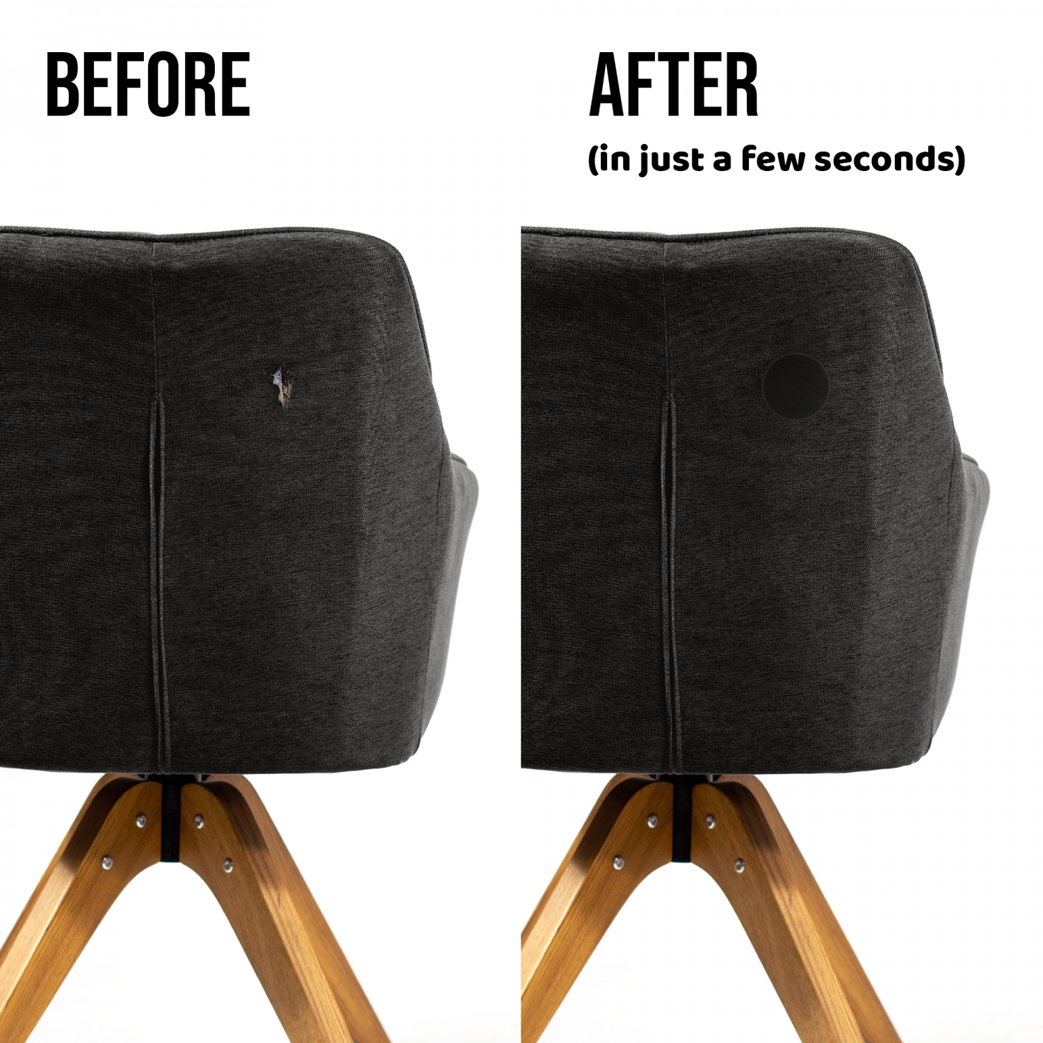 Suede Repair Patch | Small Circle – 5cm x 5cm | MastaPlasta