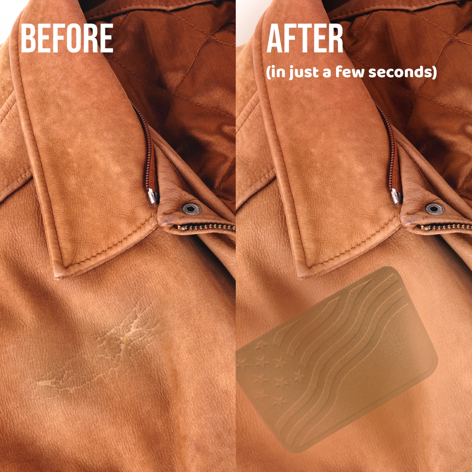 Suede Repair Patch | Flag – 10cm x 6cm Clearance Sale! | MastaPlasta