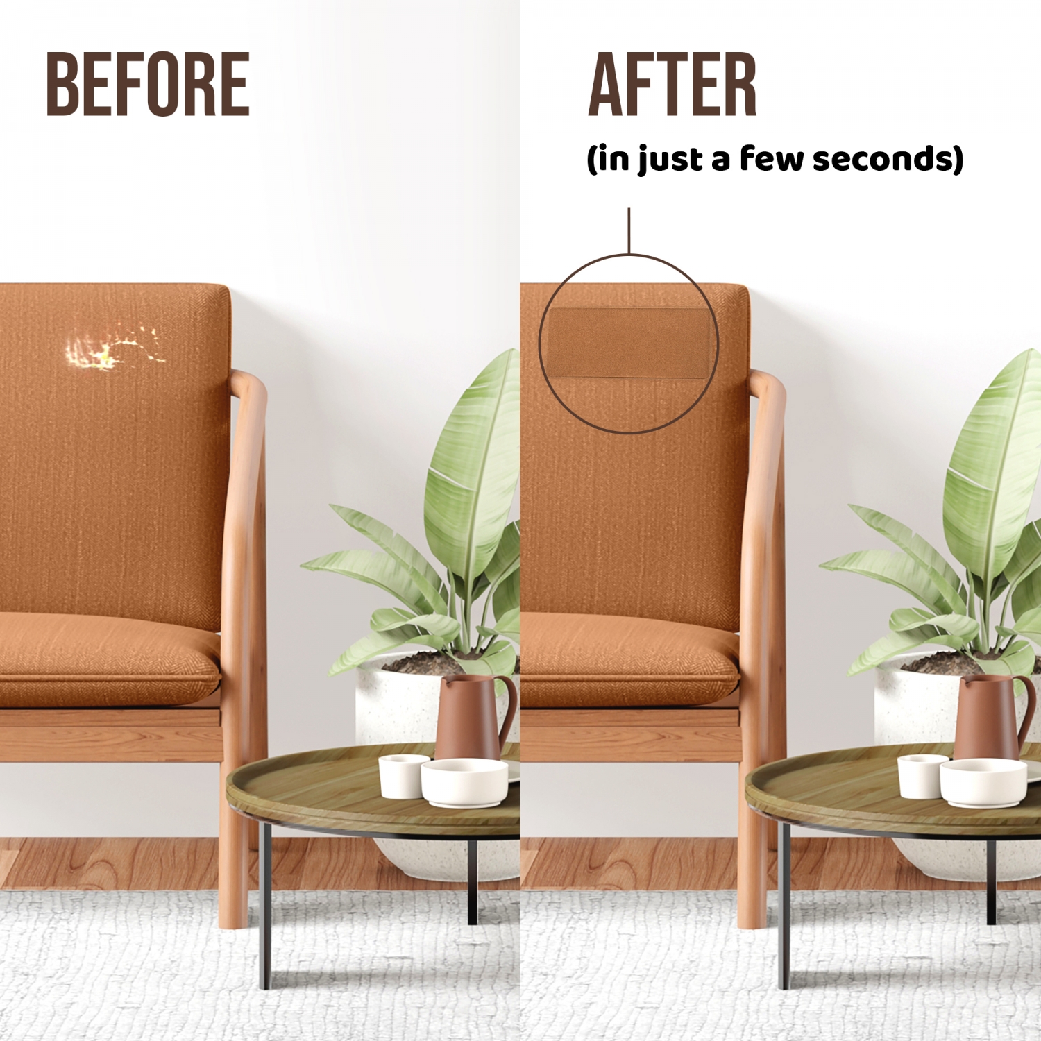 Suede Repair Patch | Large Plain – 20cm x 10cm | MastaPlasta