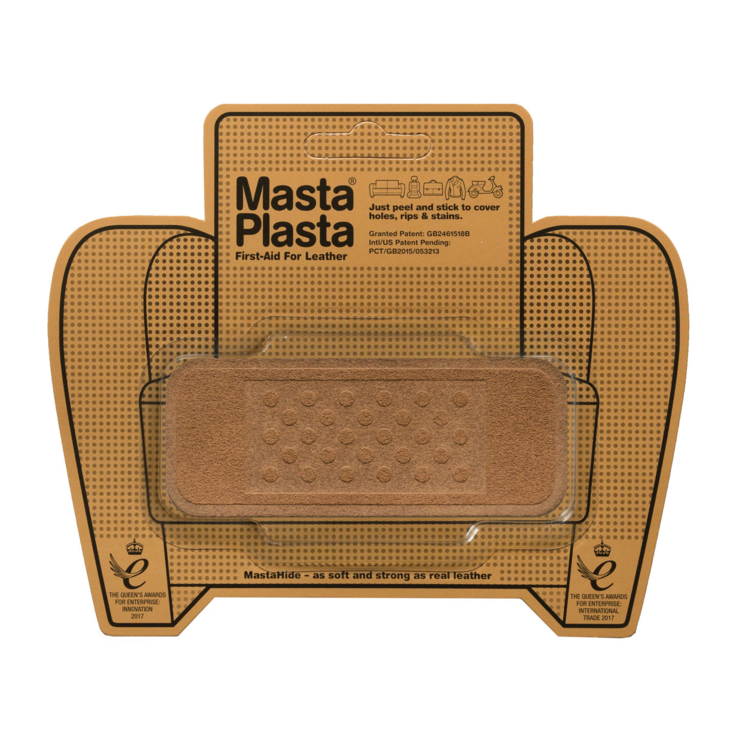Suede Repair Patch | Band Aid – 10cm x 4cm | MastaPlasta