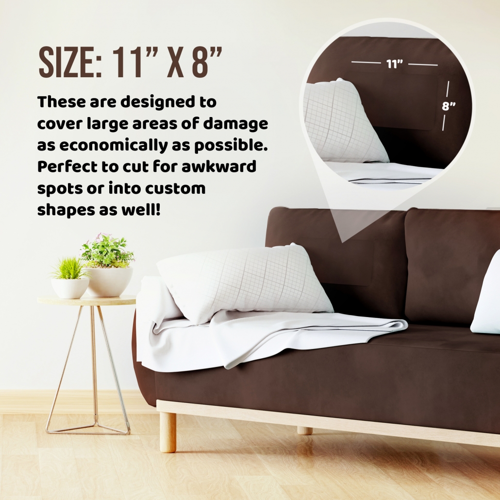 Suede Repair Patch | XL Plain – 28cm x 20cm | MastaPlasta